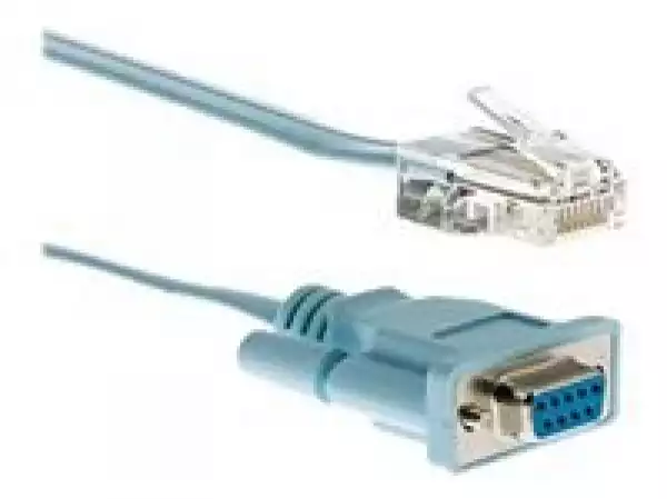 CISCO Console Cable 6ft with RJ45 and DB9F CAB-CONSOLE-RJ45=|Fly.bg
