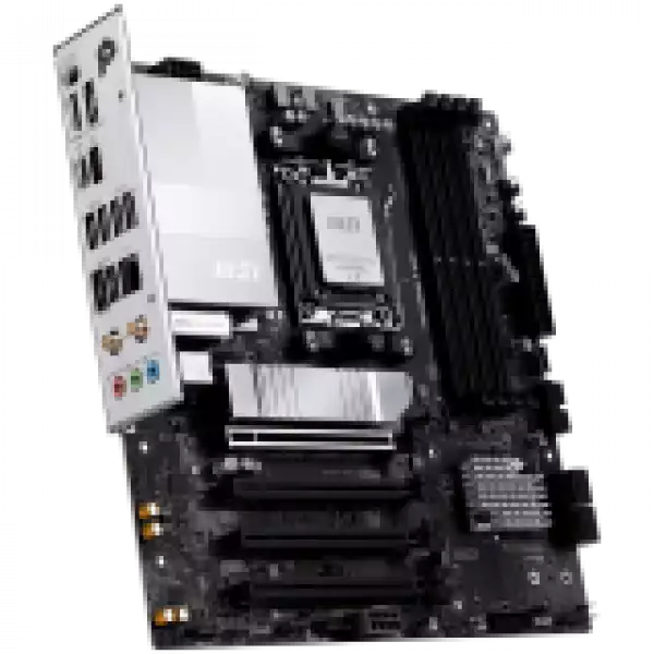 MSI PRO B850M-P WIFI, mATX, Socket AM5, 4x DDR5 Dual Channel DDR5 up t ...