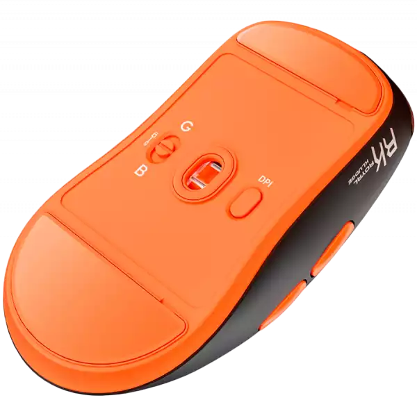 ROYAL KLUDGE M30 Black Orange Gaming Mouse PAW 33111K RK-M30-BLKOR|Fly.bg
