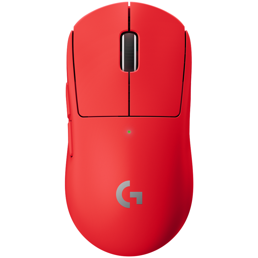 LOGITECH G PRO X SUPERLIGHT Wireless Gaming Mouse - RED - EER2 910-006 ...