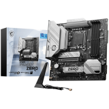 MSI B760M PROJECT ZERO, mATX, Socket LGA 1700, Dual Channel DDR5 7800 ...